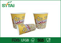 China Cute Funny  Printed Paper Popcorn Buckets / Popcorn Tubs / Popcorn Boxes Eco-friendly for sale