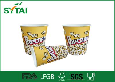 China Cute Funny  Printed Paper Popcorn Buckets / Popcorn Tubs / Popcorn Boxes Eco-friendly for sale