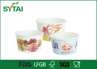 China Extra large Recycle custom printed ice cream containers For Cold Food for sale