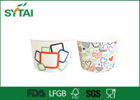 China 4 Oz Food Grade Ink Paper Ice Cream Cups Flexo Printing friendly for sale