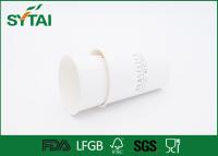 China Large Capacity Healthy biodegradable paper cups Environmental Coated With PLA for sale