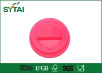 China No Smell Eco friendly Paper Coffee Cups Lids For Hot Dirnk , Customized Lids for sale