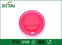 China No Smell Eco friendly Paper Coffee Cups Lids For Hot Dirnk , Customized Lids for sale