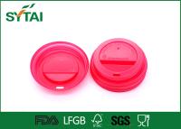 China No Smell Eco friendly Paper Coffee Cups Lids For Hot Dirnk , Customized Lids for sale