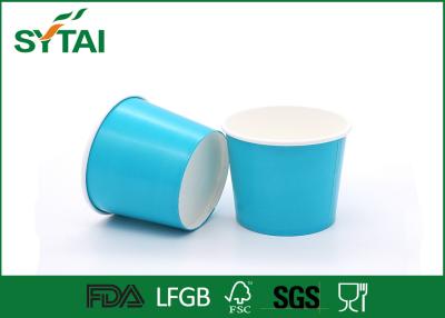 China Recycled 8 Oz eco Print Paper Ice Cream Cups ml Capacity for sale
