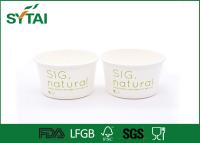 China FDA / SGS / ISO9001 Recycled Salad Paper Bowl For Fresh Fruit And Vegetables for sale