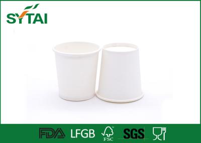 China White Tea / Yogurt / Coffee Test Cups For Supermarket , Disposable And Recycled for sale