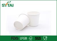 China White Tea / Yogurt / Coffee Test Cups For Supermarket , Disposable And Recycled for sale
