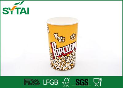 China 24-170oz Disposible Recycled Paper Popcorn Buckets With Customized Printing for sale