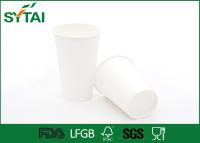 China Polymer Materials Biodegradable Paper Cups For Tea , Cardboard Coffee Cups for sale