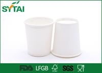 China Healthy Hot Drink PLA Paper Cups , Coffee Cups To Go With Lids Simple Design for sale