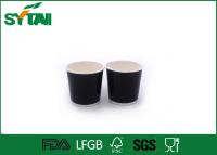 China Biodegradable Hot Drink Paper Cups With Lids And Sleeves , Sun Paper Materials for sale