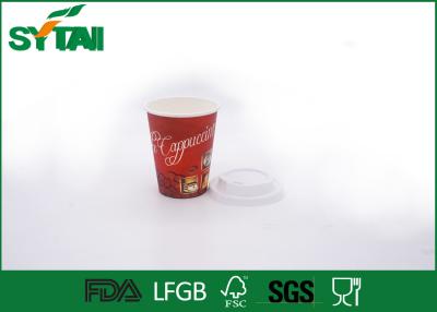 China Custom Disposable Paper Cups For Hot Drinks / Hot Beverage Cups With SGS FDA Standard for sale