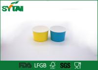 China Custom Cardboard Disposable Coffee Cups With Lids , 12oz Paper Cold Cups For Drink / Tea for sale