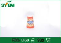 China Coffee Kraft 12oz Hot Drink Paper Cups With Flexo / Offset Printing , Eco - Friendly for sale