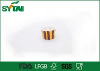 China Logo Printing Custom Insulated Paper Cups / Takeaway Coffee Cups With 1-6 Colors , Free Samples for sale
