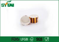 China Logo Printing Custom Insulated Paper Cups / Takeaway Coffee Cups With 1-6 Colors , Free Samples for sale