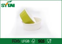 China 20oz Double Wall Disposable Paper Cups With Lids , Food Grade PE Coating Paper Materials for sale