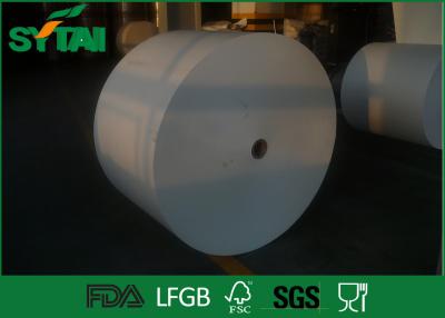 China White Custom Printed Paper Roll With Offset / Flexo Printing For Paper Cup , LFGB Listed for sale