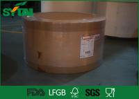 China White Custom Printed Paper Roll With Offset / Flexo Printing For Paper Cup , LFGB Listed for sale