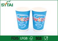 China Insulated Compostable Biodegradable Paper Coffee Cups With Pe Coating for sale