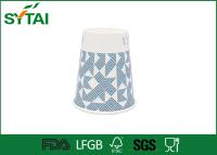 China 12 Oz Insulated Disposable Single Wall Paper Cups For Hot Drinks , Fancy Design for sale