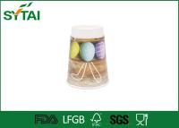 China 12 Oz Take Out Colorful Double Walled Paper Coffee Cups Customized Egg Design for sale