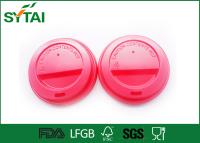 China No Smell Eco friendly Paper Coffee Cups Lids For Hot Dirnk , Customized Lids for sale