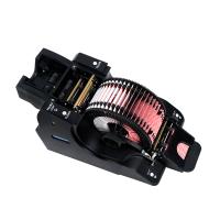 China Exquisite Playing Card Shuffler Black Automatic Card Shuffler Dealer for sale
