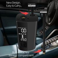 China 12V Car Wheel Wireless Tire Inflator Bike Air Pump P002 for sale