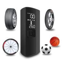 China 4000mAh Wireless Car Tire Inflator Fast Digital Air Compressor 12V Car Tyre Air Pump for sale