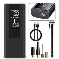 China Emergency Car Tire Inflator 12V Car Tire Pump With Power Bank Function for sale