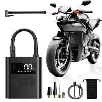China Portable Tyre Inflator 6000mAh Rechargeable Car Tyre Air Pump For Cars Bikes Balls for sale