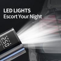 China Portable Car Tire Inflator With LED Light 6000mAh Rechargeable Car Tyre Inflator for sale
