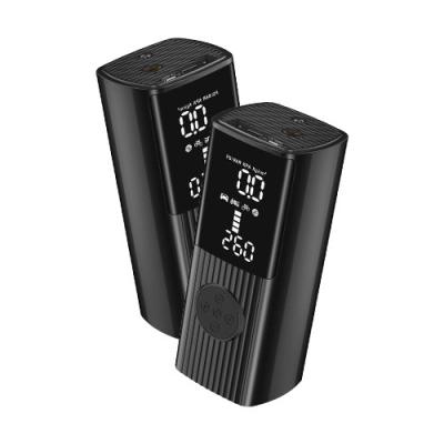 China Portable Cordless Tire Inflator 120W Fast Inflation Smart Air Pump for sale