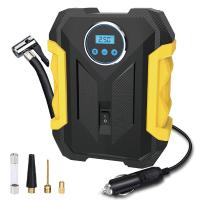 China Smart Digital Car Tire Inflator DC 12V Portable Emergency Air Compressor for sale