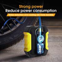 China Smart Digital Car Tire Inflator DC 12V Portable Emergency Air Compressor for sale