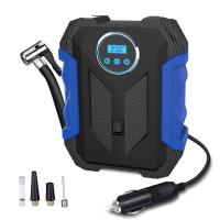 China Portable Car Tire Inflator 12V 10A Smart Cig Lighter Air Compressor for sale