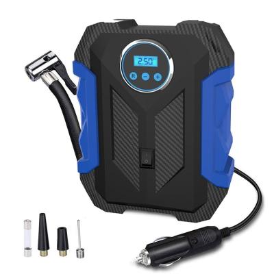 China Portable Car Tire Inflator 12V 10A Smart Cig Lighter Air Compressor for sale