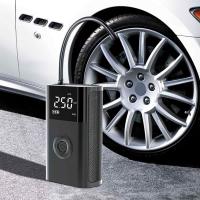 China Portable Emergency Tire Inflator Smart Digital Air Pump With LED Light for sale
