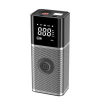 China Cordless Digital Car Tyre Inflator 22mm Cylinder Double Power DC 12V 6000mAh for sale