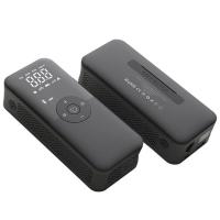 China Powerful Portable Tire Inflator Fast car inflator pump with LED Light and Dual Power for sale