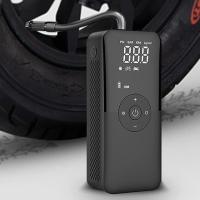 China Powerful Portable Tire Inflator Fast car inflator pump with LED Light and Dual Power for sale