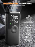 China Rechargeable Portable Tire Inflator for Cars Motorcycles and Bicycles for sale