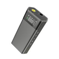 China High Power Portable Tire Inflator 150 PSI Air Compressor With Power Bank for sale