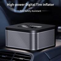 China All In One Portable Tire Inflator Smart Digital Air Compressor Tire Inflator 7800mAh for sale