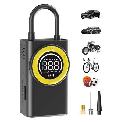 China Cars Bikes Portable Tyre Inflator 150 Psi Air Compressor Ball Inflator for sale
