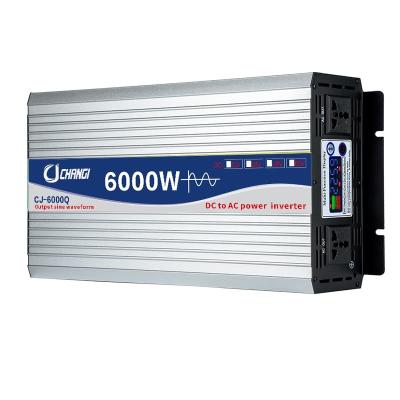 China 12V Power Inverter 6000W AC To DC Power Converter for Solar Industrial for sale