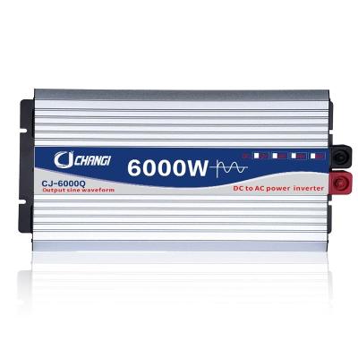 China 6000W Pure Sine Wave Power Inverter For Home RV Solar Systems for sale