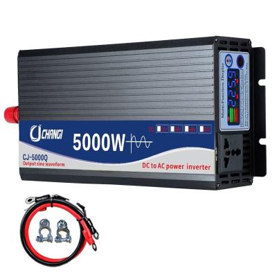 China Pure Sine Wave Car Power Inverter DC To AC Power Converter For RV Solar System for sale